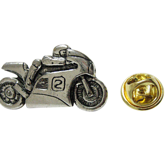 Kiola Designs | Accessories | Racing Motorcycle Pendant Lapel Pin ...